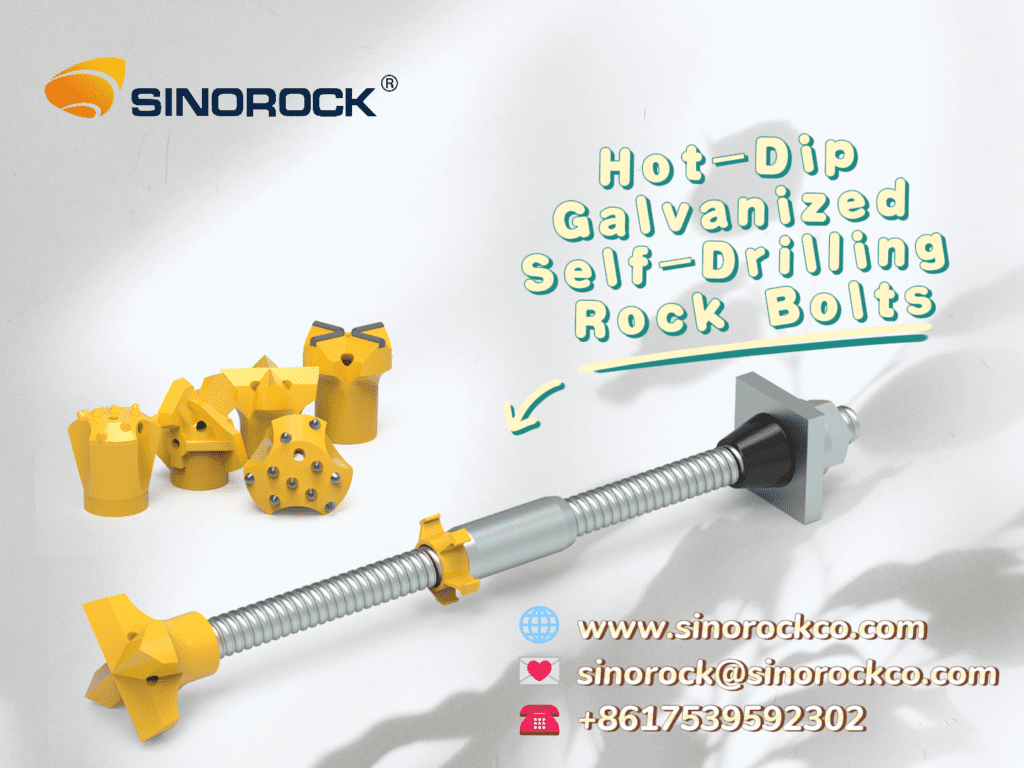 Preventing Corrosion in Self-Drilling Rock Bolts - RockAnchoring